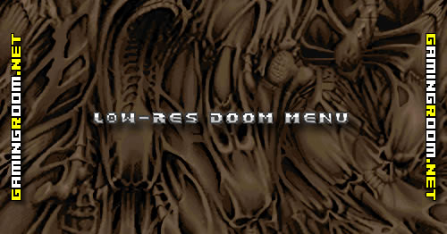 Low-Res Doom Menu