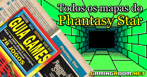 Todos os mapas do Phantasy Star
