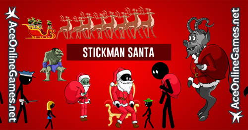 Stickman Santa | AceOnlineGames.net
