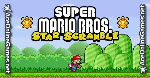 Super Mario Bros. Star Scramble | AceOnlineGames.net