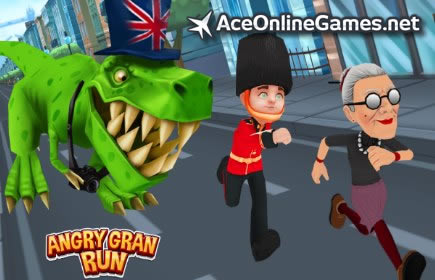 Angry Gran Run London | AceOnlineGames.net