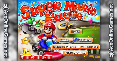 Super Mario Racing | AceOnlineGames.net