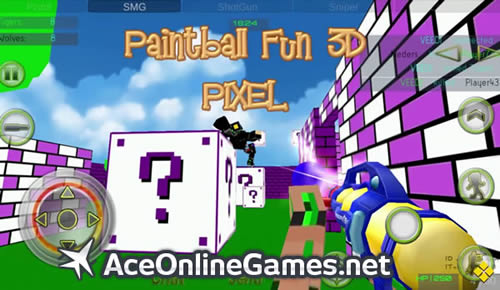 Paintball Gun Pixel 3D Multiplayer » VaLeW