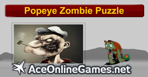 Popeye Zombie Puzzle | AceOnlineGames.net