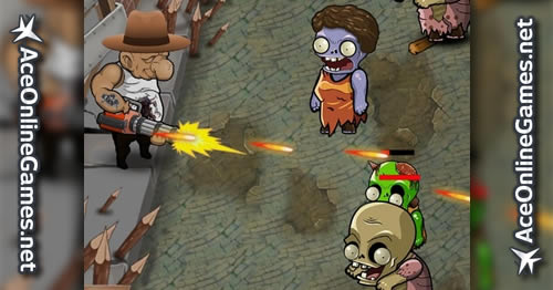 2D Zombie Age | AceOnlineGames.net