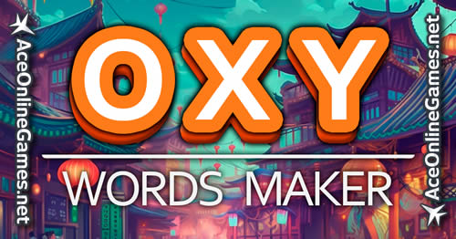 OXY – Words Maker | AceOnlineGames.net