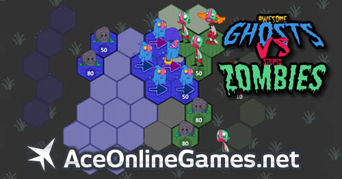 Awesome Ghosts vs Stupid Zombies | AceOnlineGames.net
