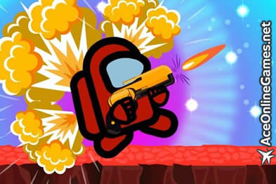 Among Us Commander Shoot Zombies | AceOnlineGames.net